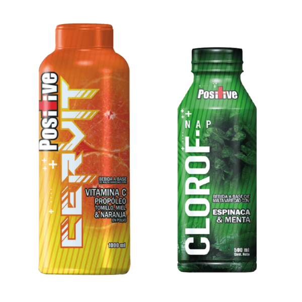POSITIVE CERVIT + CLOROF - Naturtek Nutrición y Salud